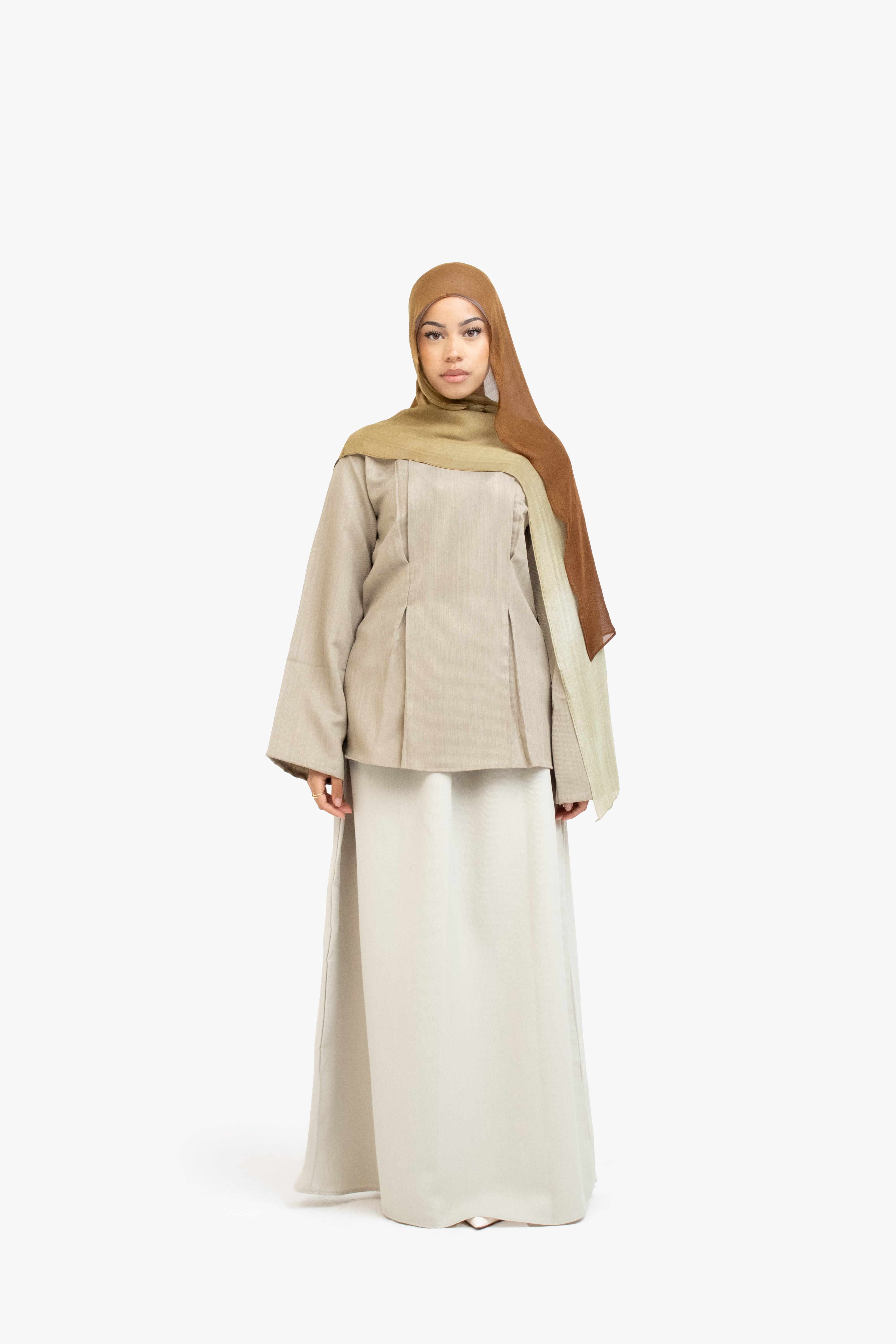 Stone Textured Elasticated Skirt – Jawda